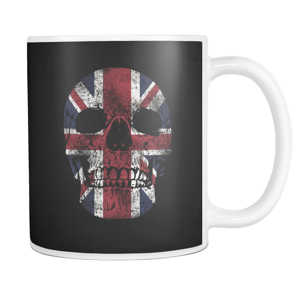 British Skull Mug – Armed With Honour